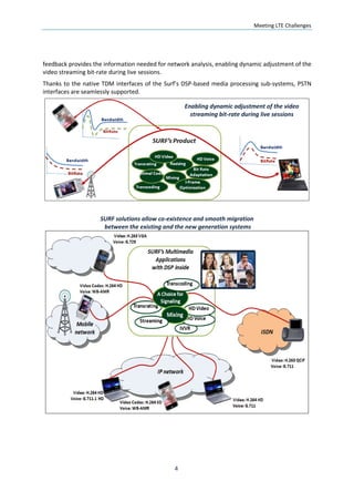 Facing multimedia application challenges in lte | PDF