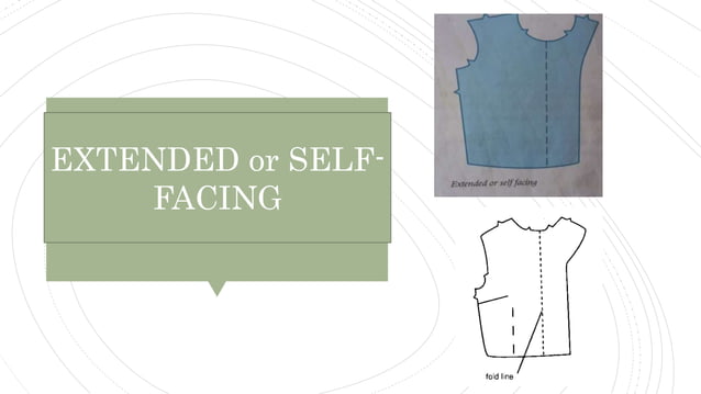Types of Facings in sewing | PPTX | Needlework | Arts and Crafts