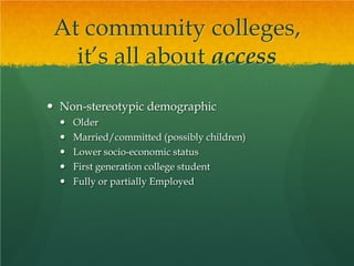 Facing the education abroad challenges of community colleges | PPT