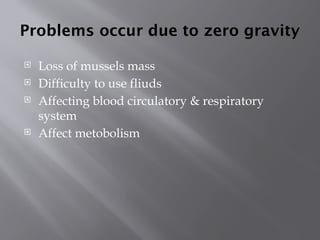 In detail Facing ZERO GRAVITY presentation.pptx