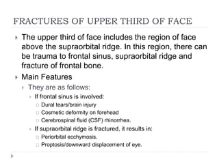Faciomaxillary Injuries | PPTX