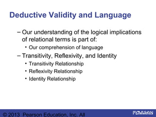 Evaluating deductive reasoning and fallacies | PPT