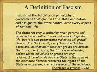 Facism | PPT
