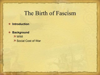 Facism | PPT