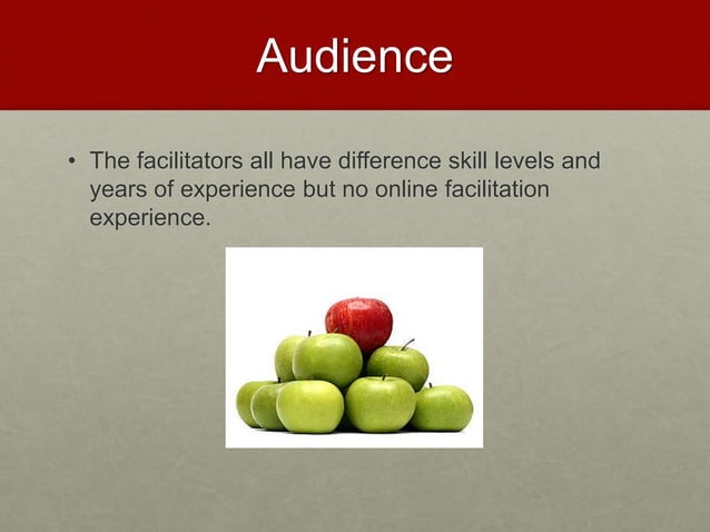 Facilitator Training Manual | PPTX