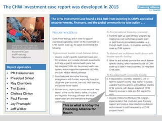 Health Financing for Community Health Systems Heydt | PDF