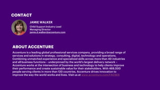 The Foundation for Accenture Child Support Enforcement Solutions ...