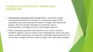 FACS (FLUORESCENCE-ACTIVATED CELL SORTING) & FISH.pptx