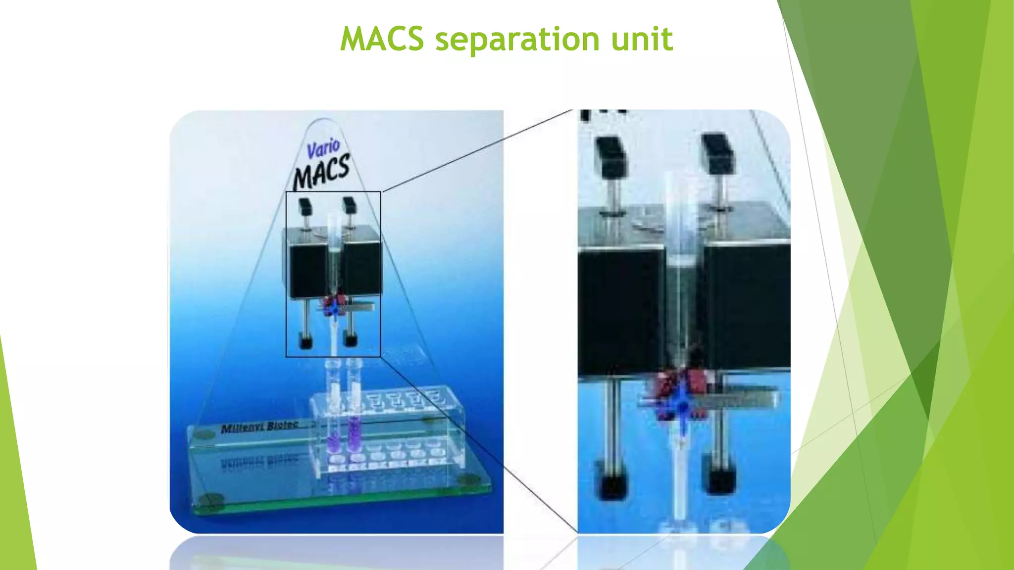 FACS and MACS with their applications in biological research. | PPTX