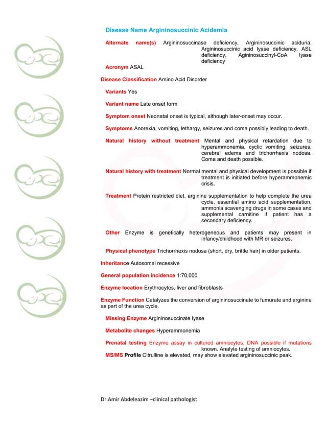 newborn screening kuwait fact sheet 22 disorders | PDF