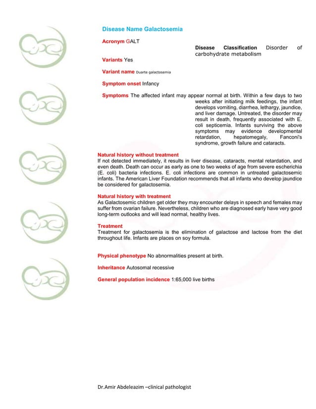 newborn screening kuwait fact sheet 22 disorders | PDF