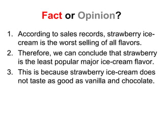 Power point presentation fact-and-opinion.ppt
