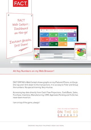 FACT ERP.NG - The Next generation ERP Software | PDF