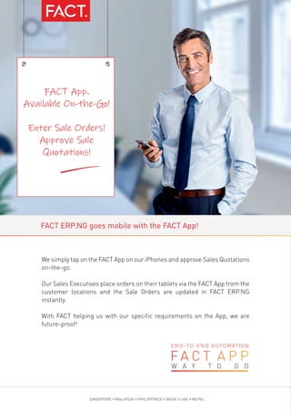 FACT ERP.NG - The Next generation ERP Software | PDF