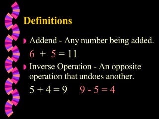Fact Families | PPT