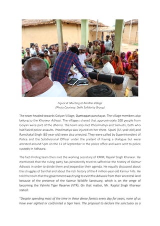 Fact finding report adhaura-kaimur corrected final (1) | PDF