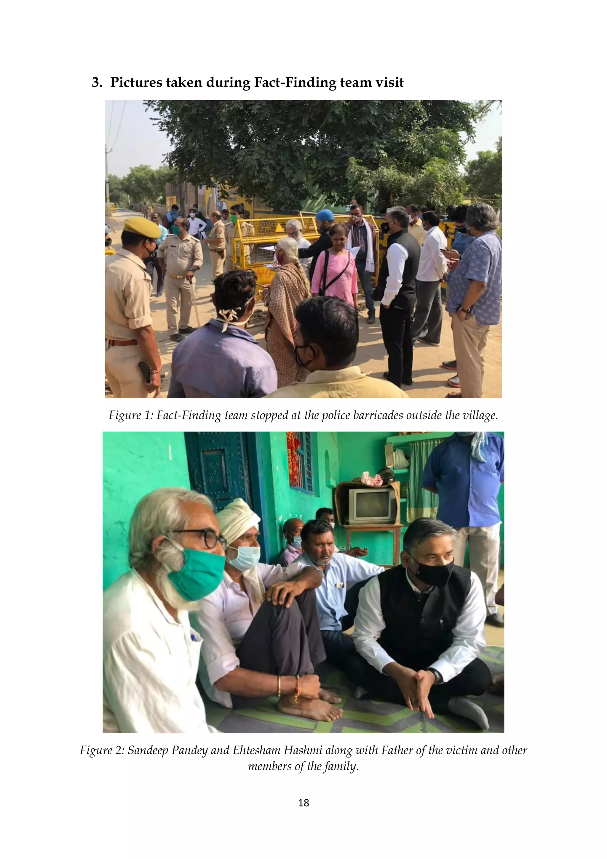 Fact finding report hathras-napm | PDF