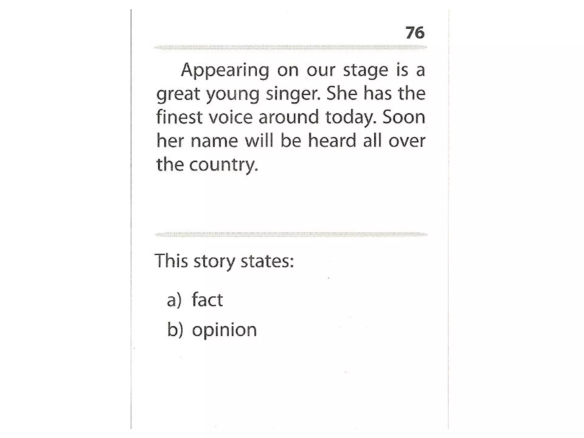 Fact Or Opinion | PPT