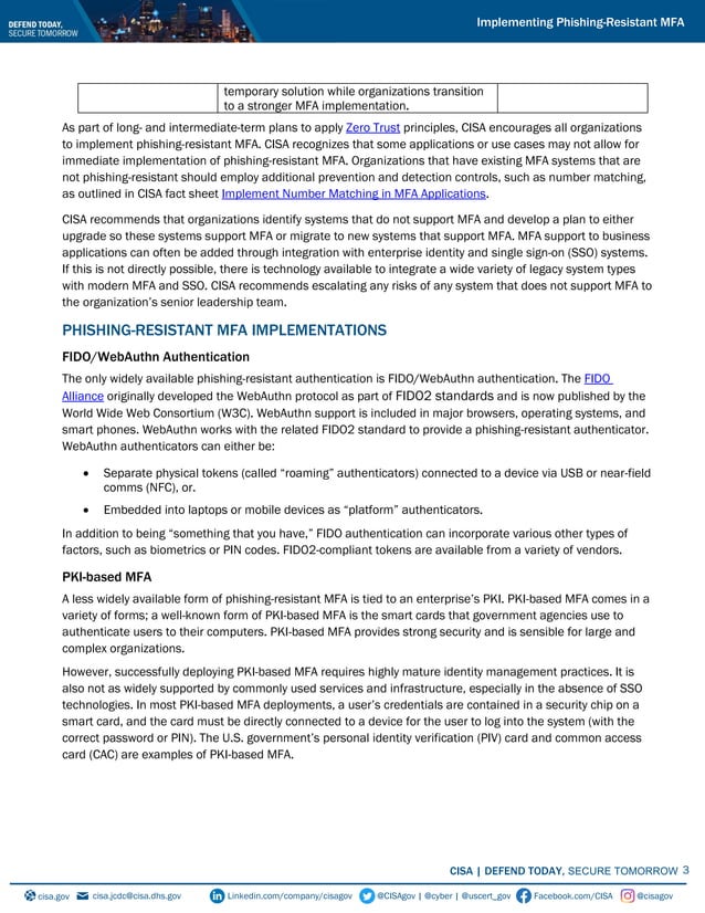 Implementing Phishing Resistant Solution | PDF