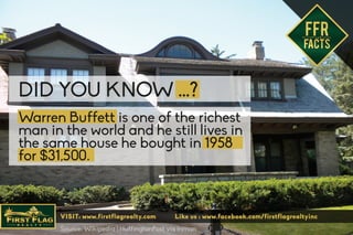 Warren Buffett is one of the richest man in the world and he still ...
