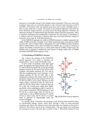 FORCED STACK SLEEP TRANSISTOR (FORTRAN): A NEW LEAKAGE CURRENT ...