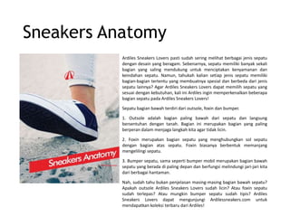 Fact About Sneakers | PPT