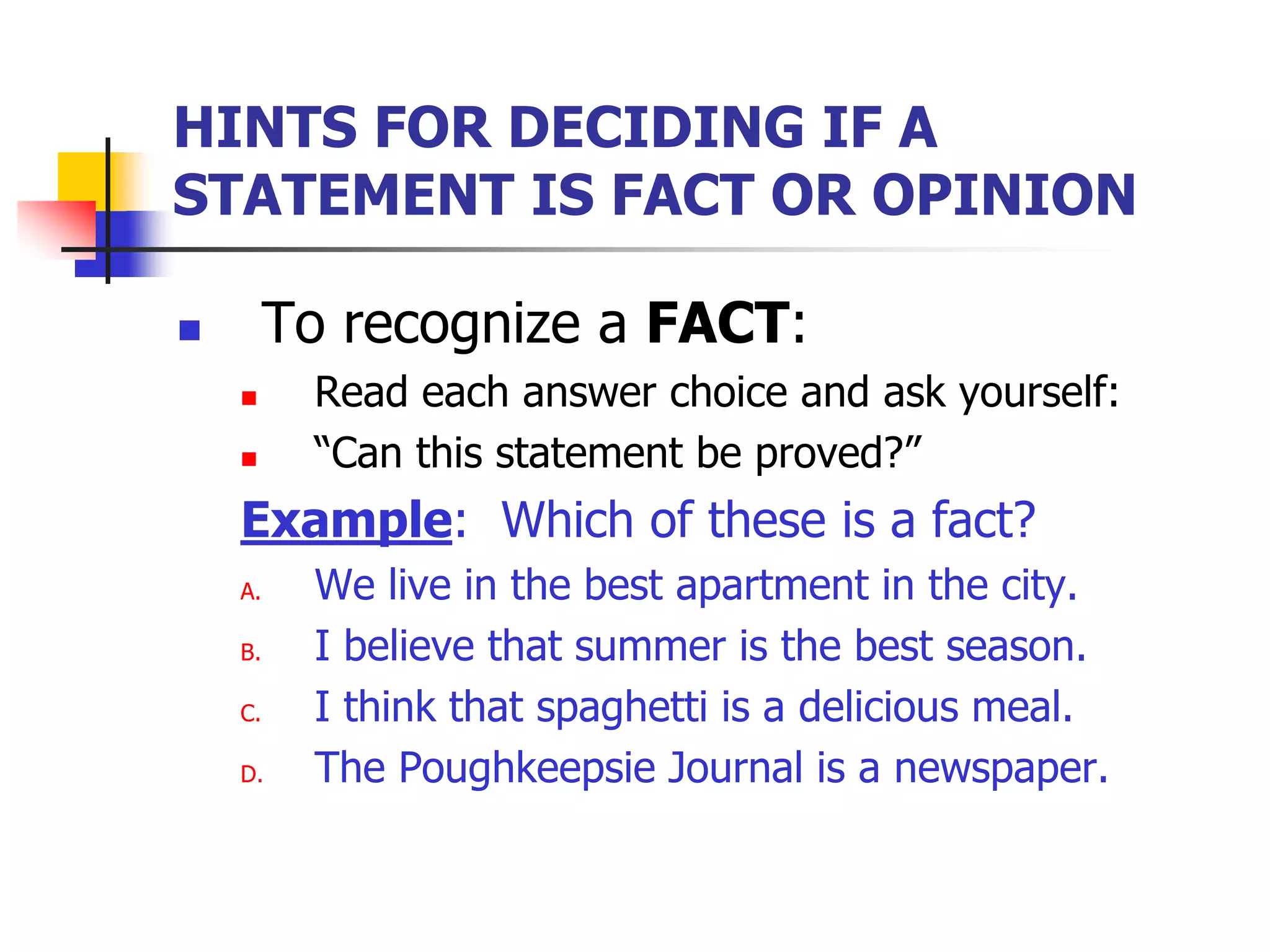 FACT AND OPINION.ppt