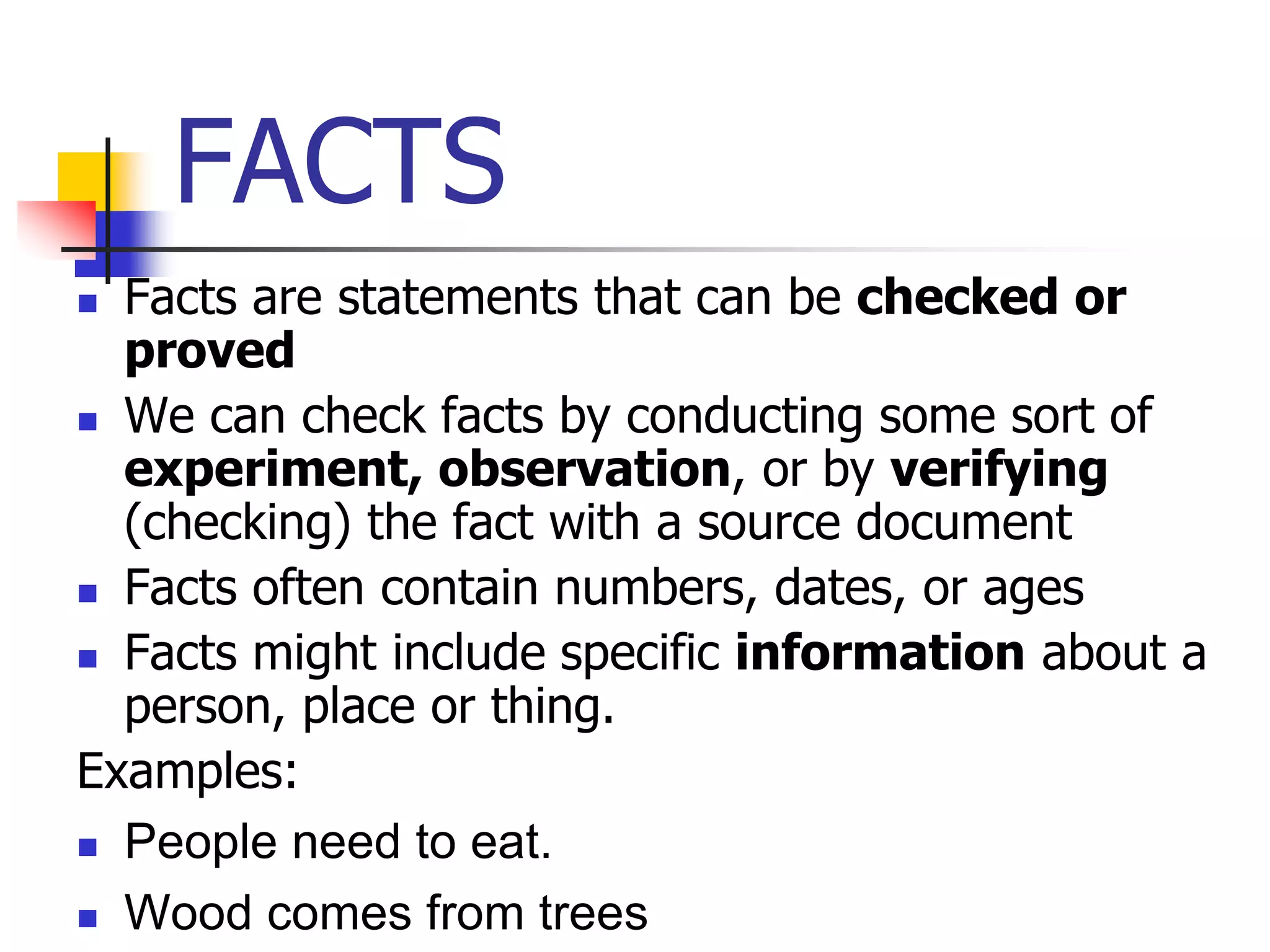 FACT AND OPINION Powerpoint.ppt