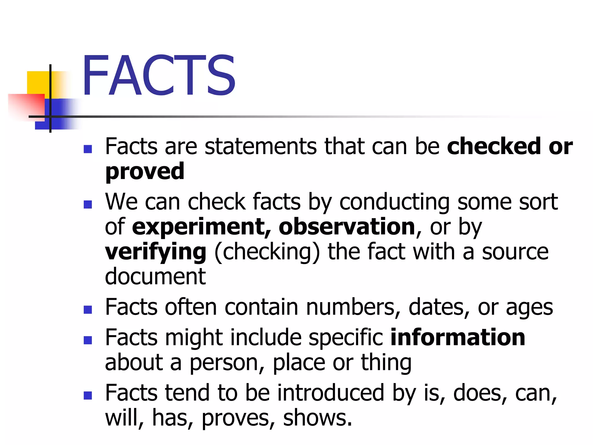FACT AND OPINION Powerpoint.ppt