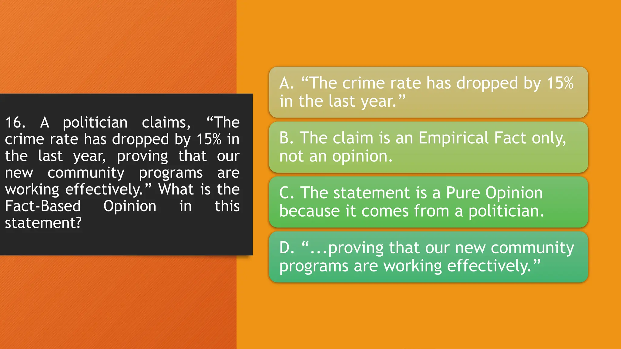 FACT AND OPINION QUIZ G8.pptx FACT AND OPINION QUIZ G8.pptx