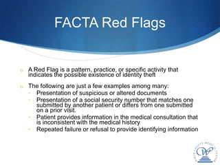 Facta red flags | PPTX