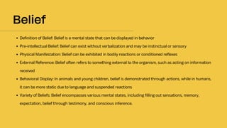 Fact, Belief, Truth and Knowledge by Bertrand Russell | PDF