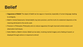 Fact, Belief, Truth and Knowledge by Bertrand Russell | PDF