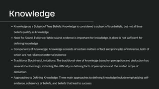 Fact, Belief, Truth and Knowledge by Bertrand Russell | PDF