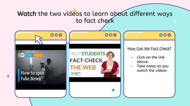 Fact Checking Assignment LS350 | PPT