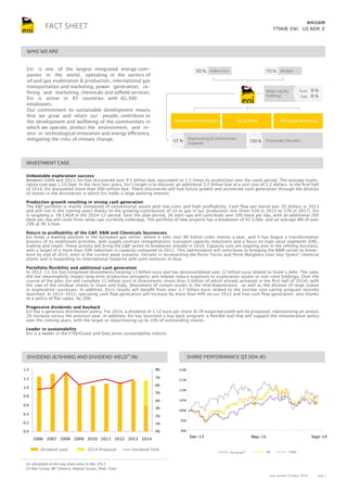 Fact Sheet eni - October 2014 | PDF