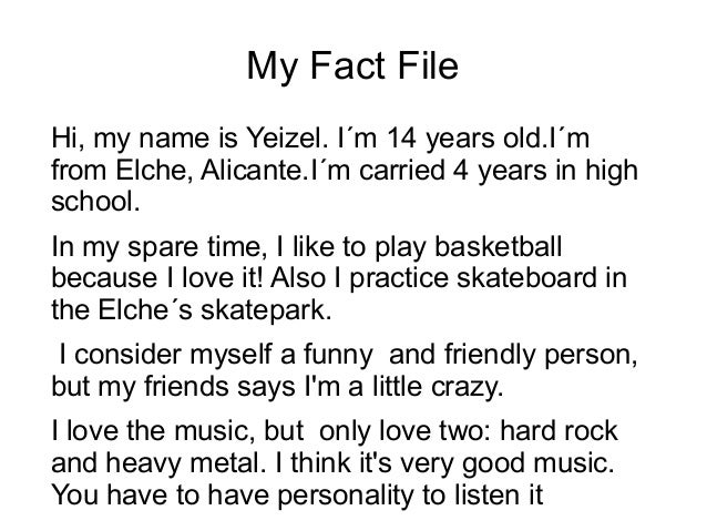 Fact File