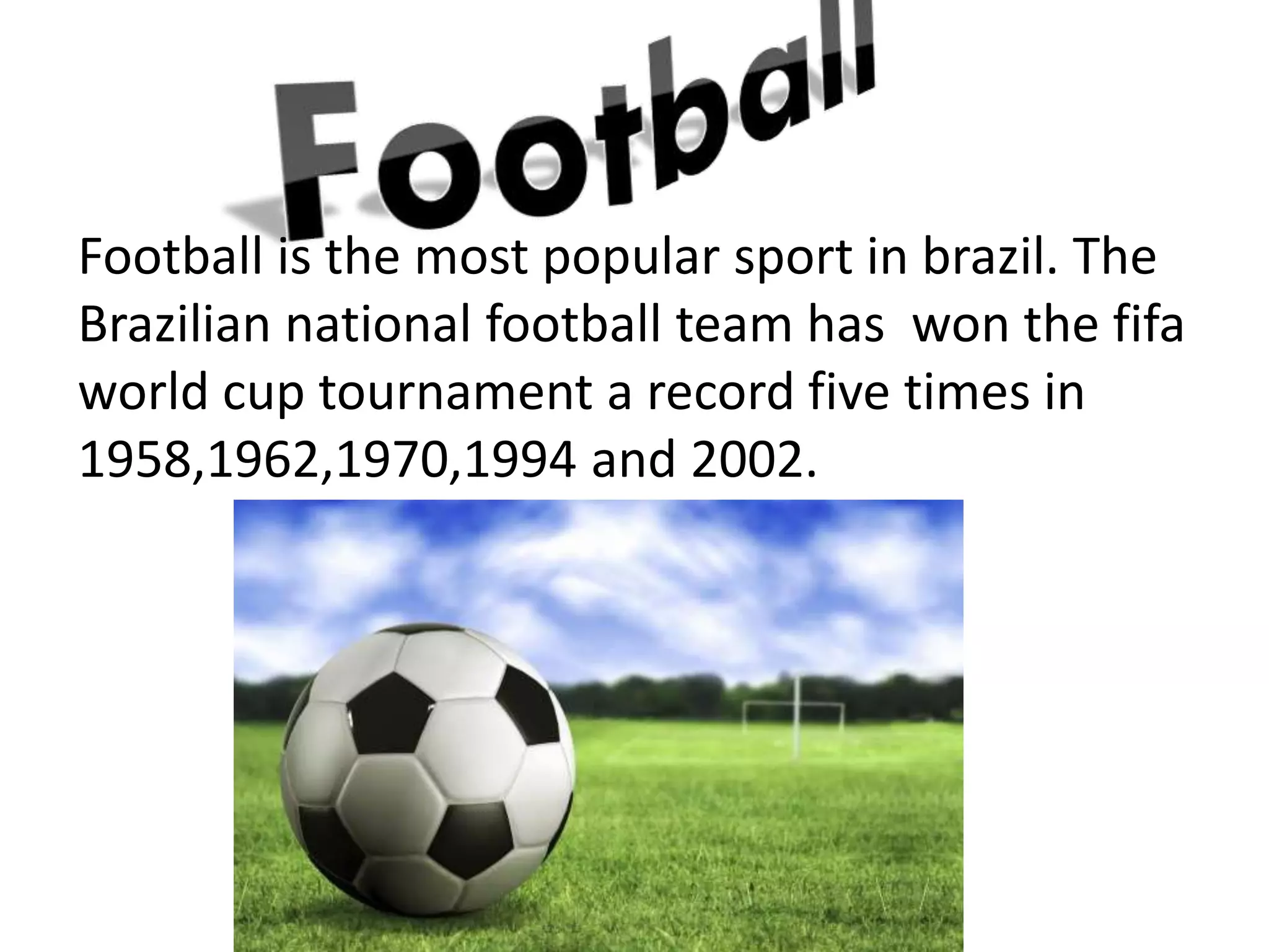Fact file of brazil by pj & tg | PPTX