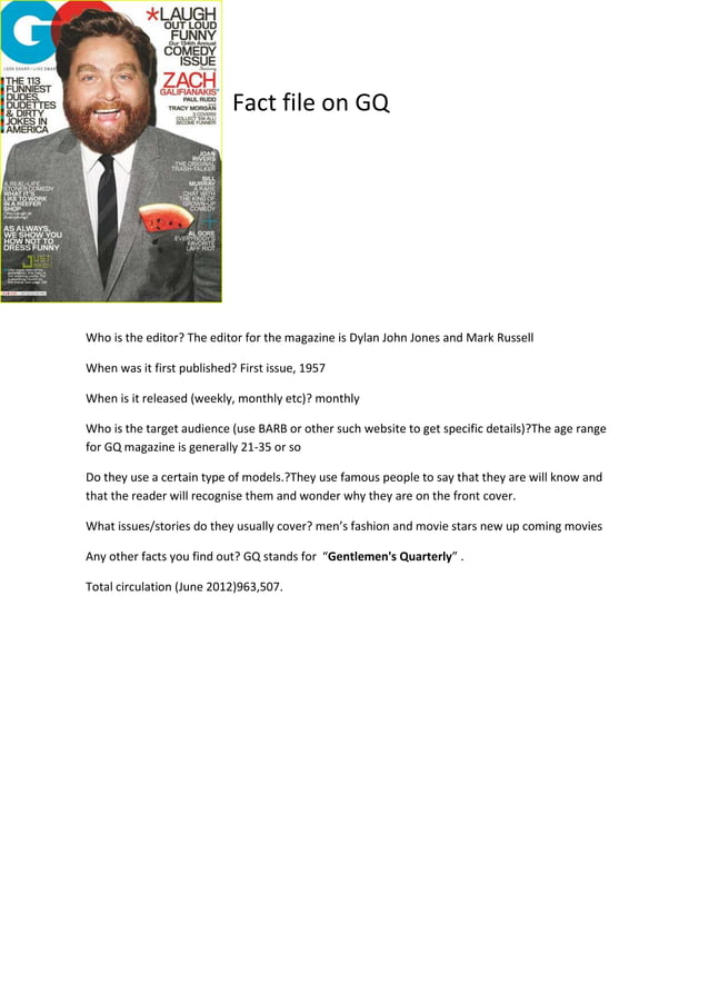 Fact file on gq | DOCX