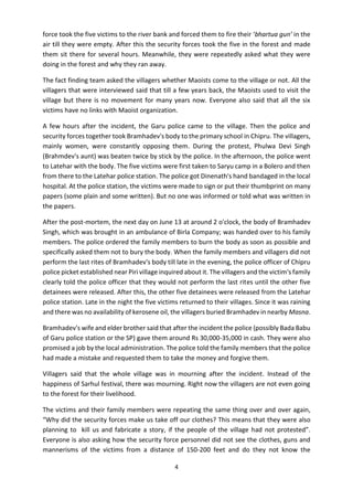 Factfinding report (english) | PDF