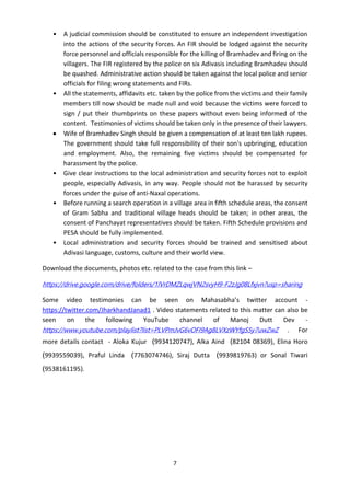 Factfinding report (english) | PDF