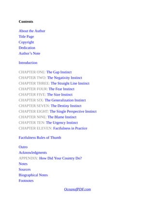 Fact fullness hans_rosling | PDF