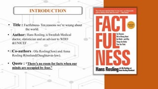 FACTFULNESS review power point presentation | PPTX