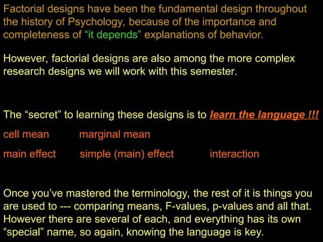 factorial design in pharmaceutical and healthcare | PPT