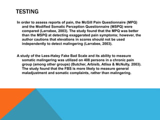 Factitious disorders | PPTX