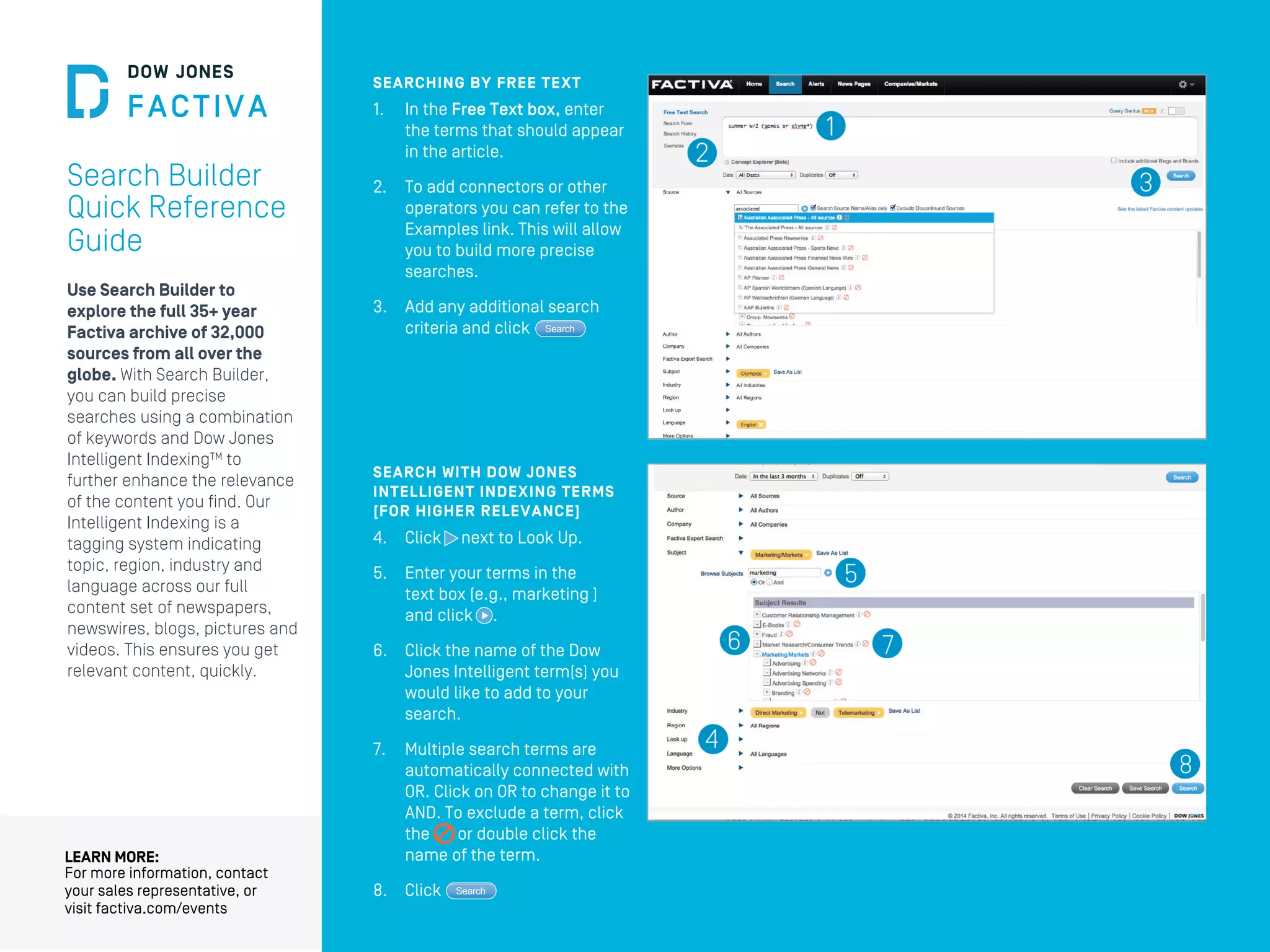 Factiva Search Builder | PPT