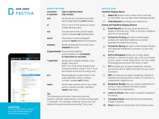 Factiva Search Builder | PPT