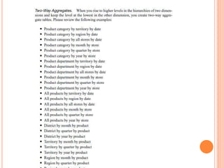 Fact less fact Tables & Aggregate Tables | PPTX