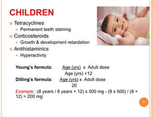 Factors modifying drug action | PPTX