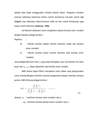 Factor Analysis | PDF